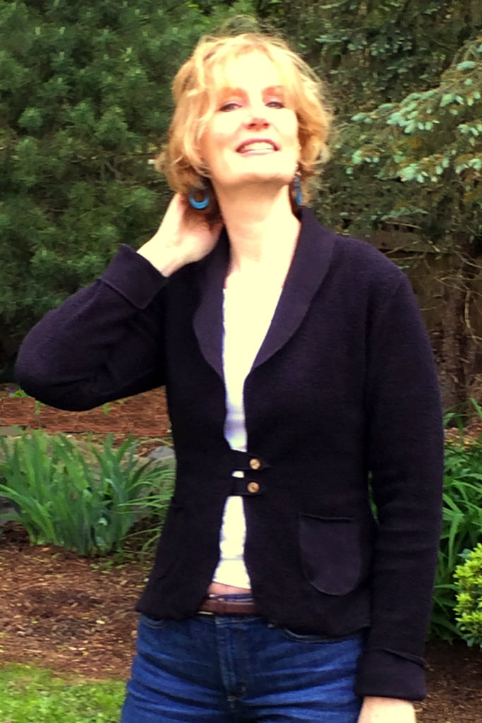 Tab Jacket Organic Cotton Women's Blazer - Made in USA – Upland Road ...